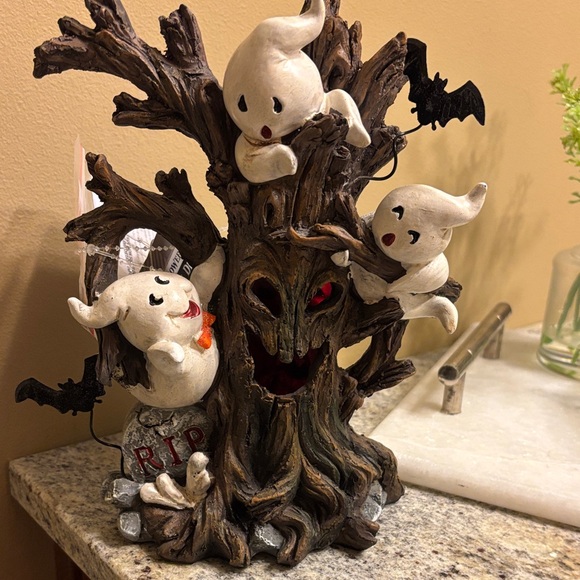 Other | Halloween Ghost Scary Tree Light Up | Poshmark